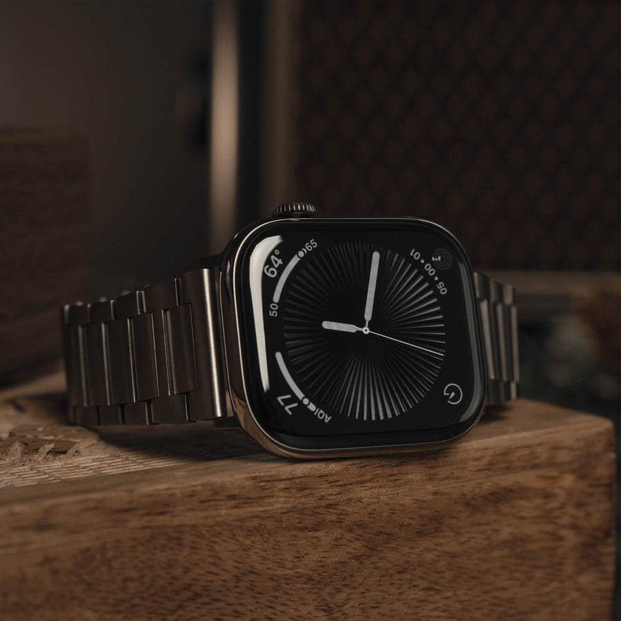 Titanium Apple Watch Band | Natural - SANDMARC