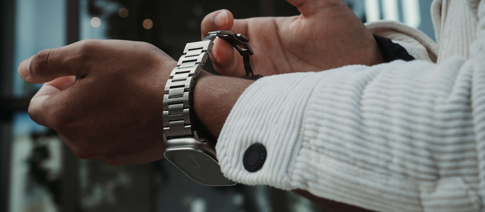 Titanium Grade 5 Edition - Apple Watch Ultra Band | SANDMARC