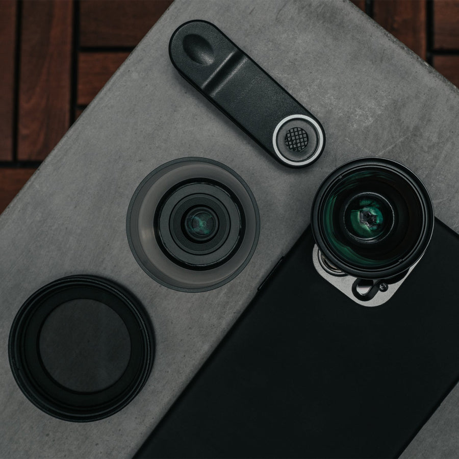 iPhone Lens Kit - Wide, Macro, Tele, Anamorphic & Fisheye - SANDMARC