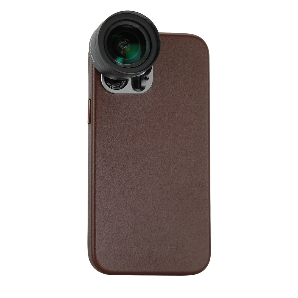 iPhone 12 Pro Max Leather Case (Magnet Enabled) | Brown - SANDMARC
