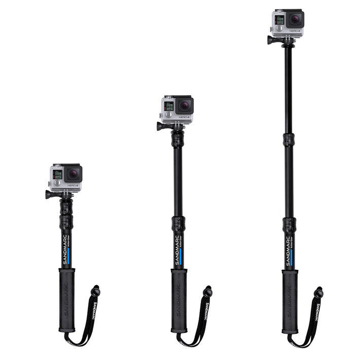 SANDMARC Pole - Compact Edition: Waterproof Stick for GoPro