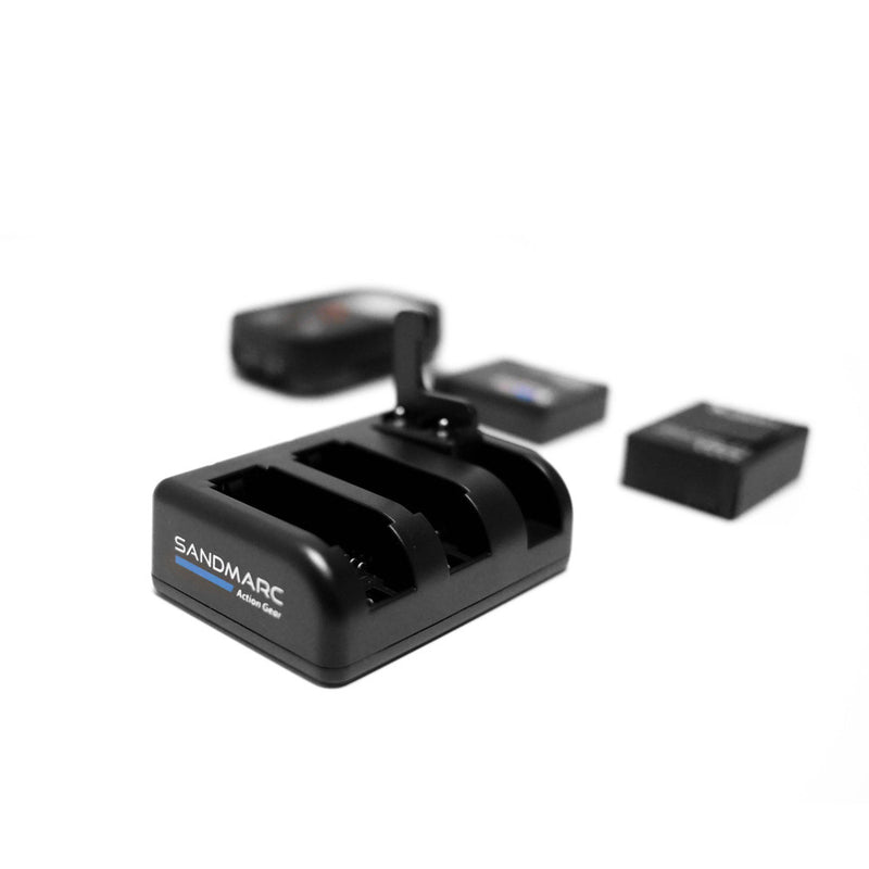 SANDMARC Procharge - Triple Charger for GoPro Hero 4, 3+ and Remote