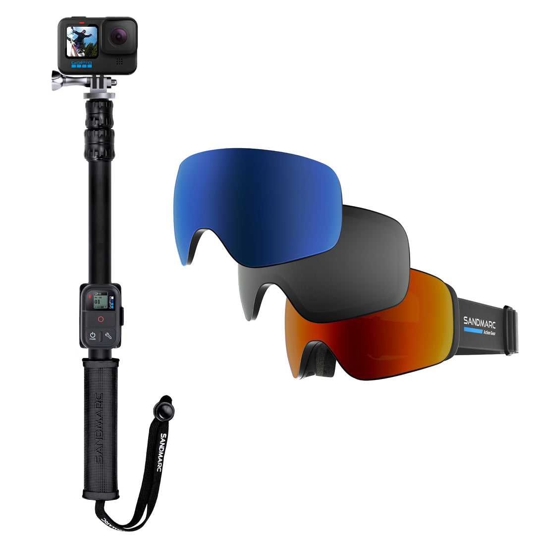 Snow Edition - Goggles & GoPro Pole Kit