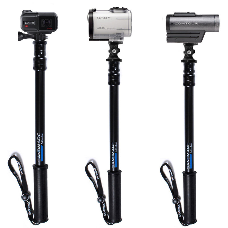 SANDMARC Pole - Action Edition for Action Cams - Sony, Contour, Garmin ...