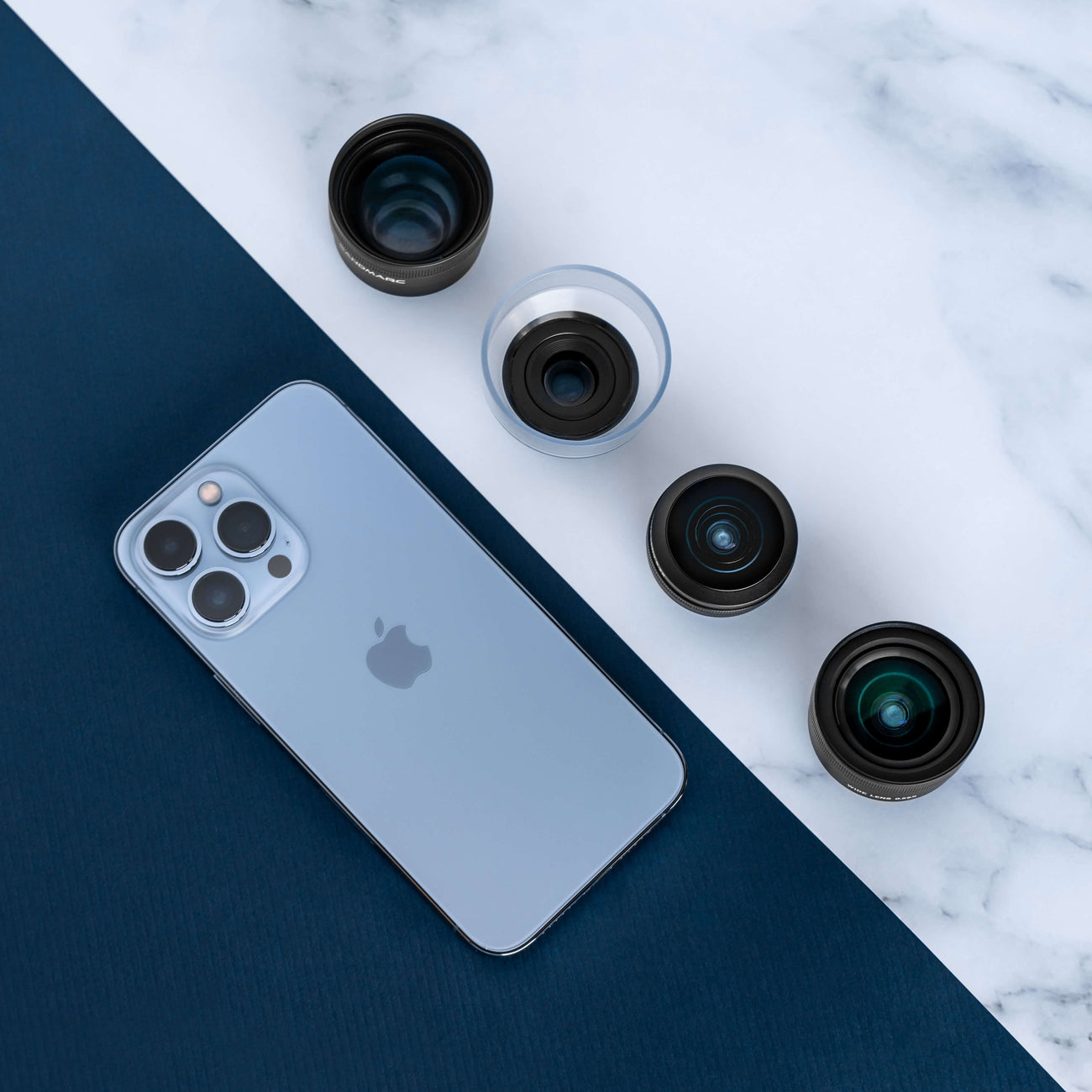 iPhone 14 Pro Lens Kit - Telephoto, Macro, Wide & Fisheye - SANDMARC